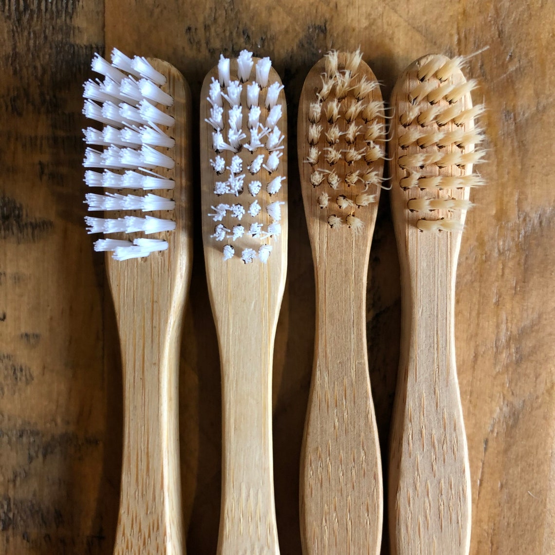 Family bamboo toothbrush set – Wee Green Place