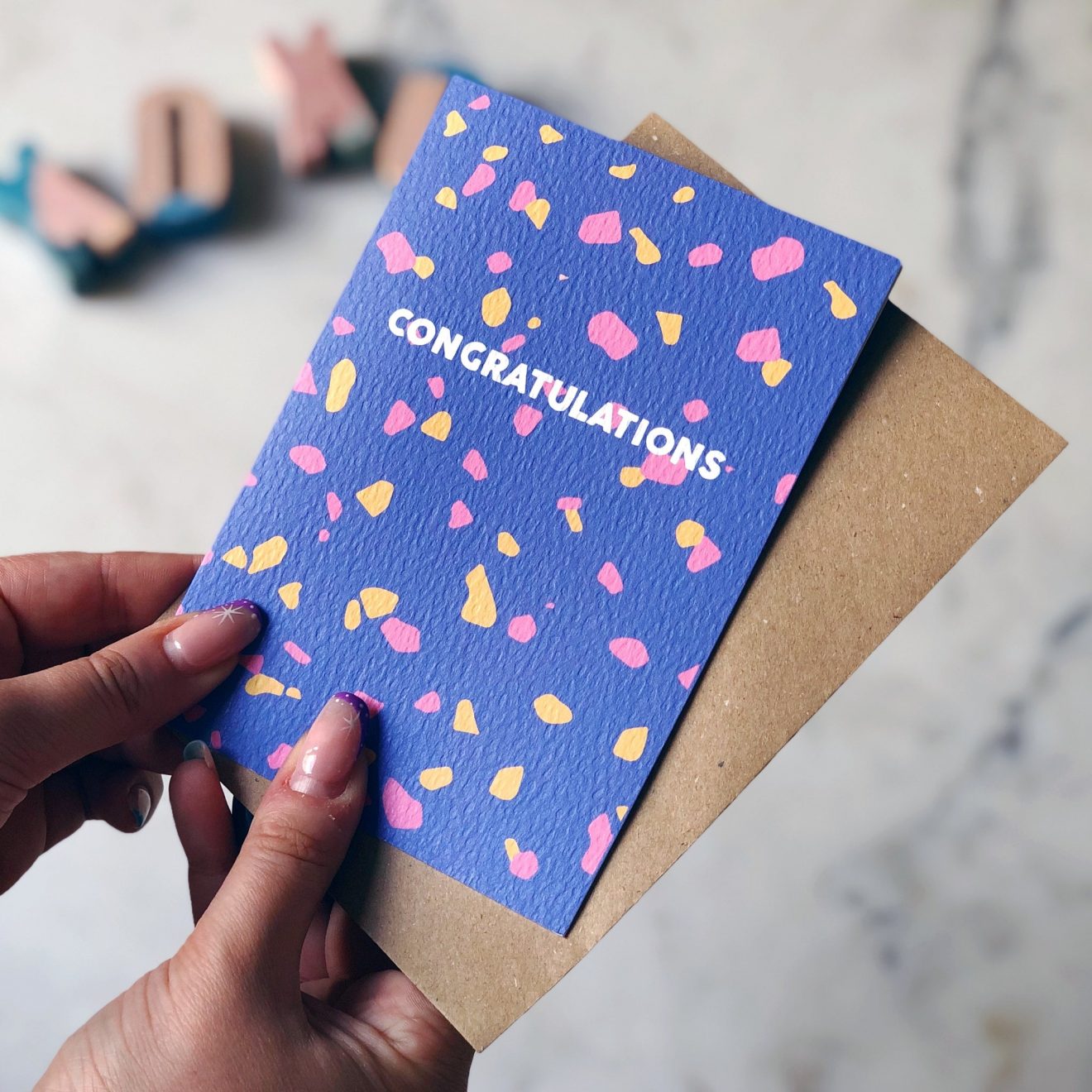 Congratulations sprinkles card – Wee Green Place