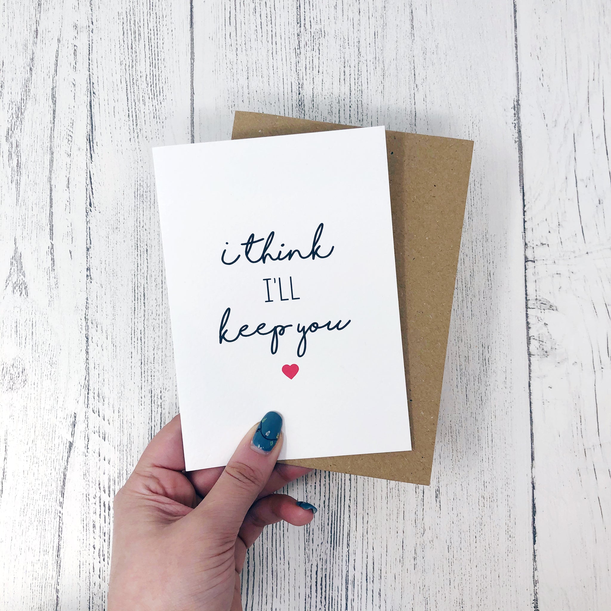 I think I’ll keep you card – Wee Green Place