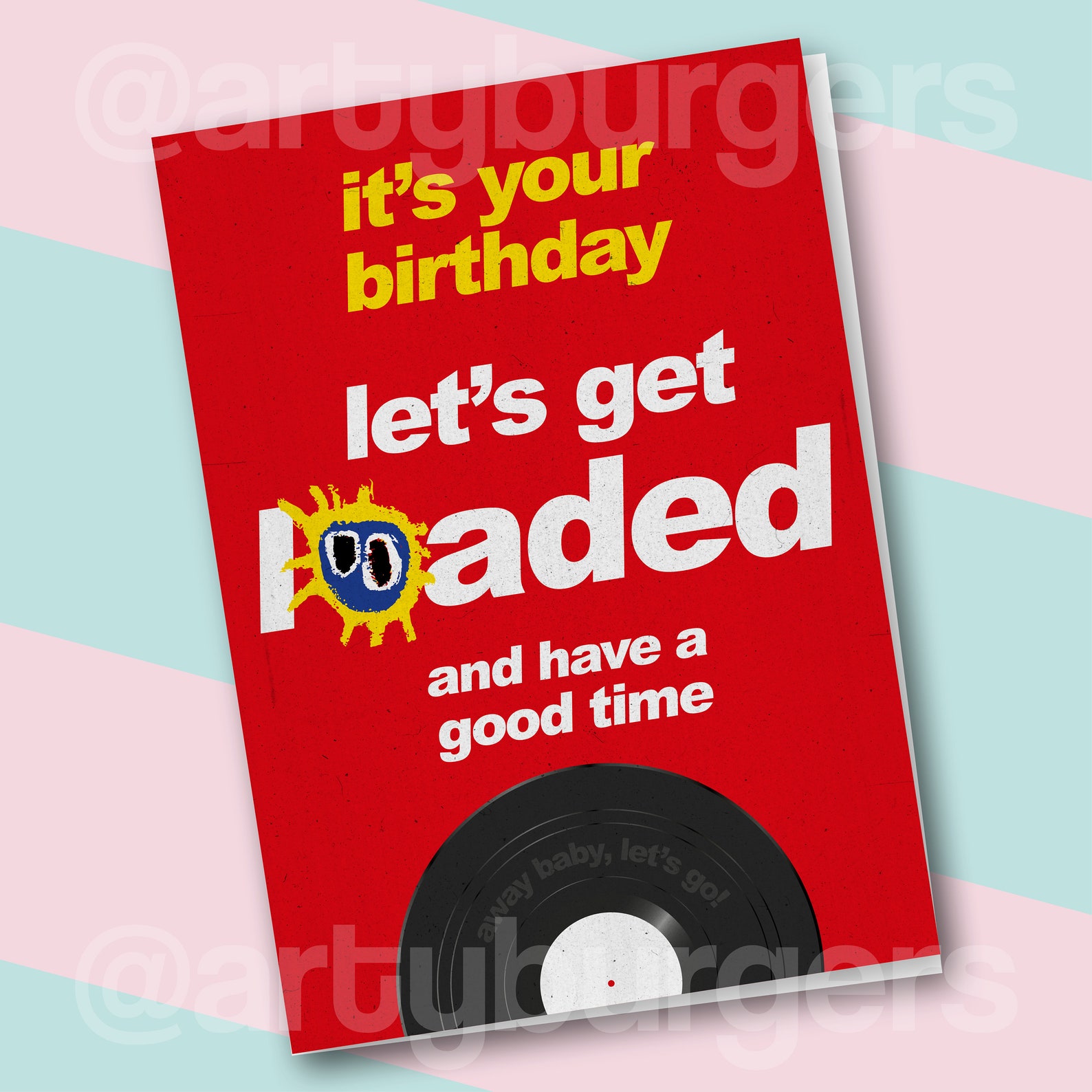 Let’s get loaded card – Wee Green Place