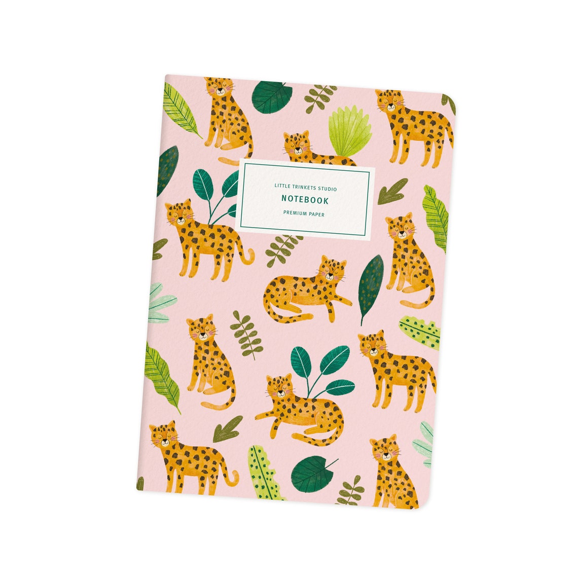 Leopard notebook – Wee Green Place