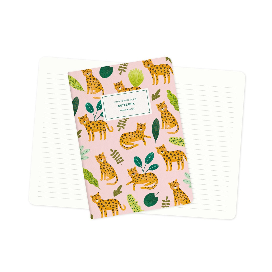 Leopard notebook – Wee Green Place
