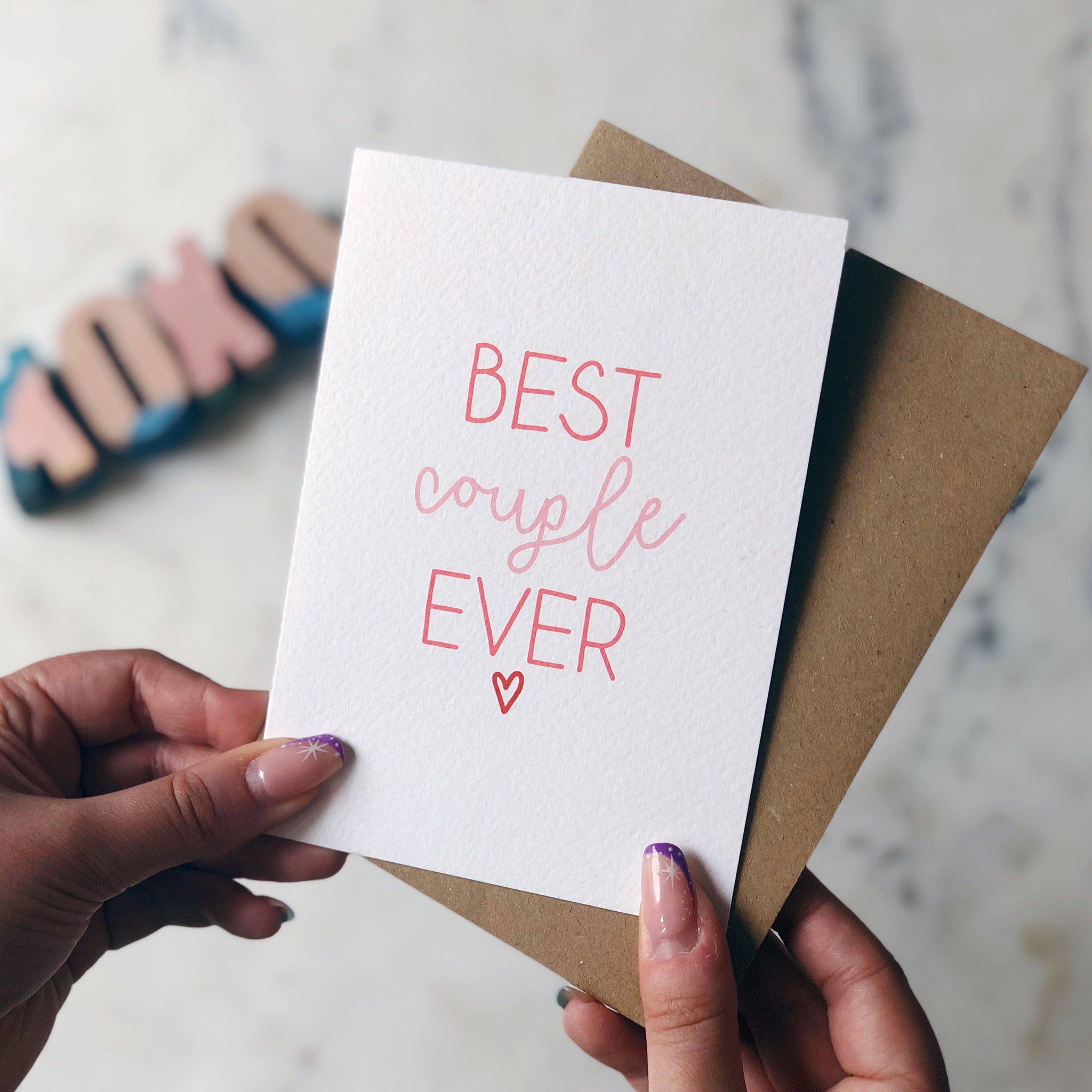 Best couple ever card – Wee Green Place
