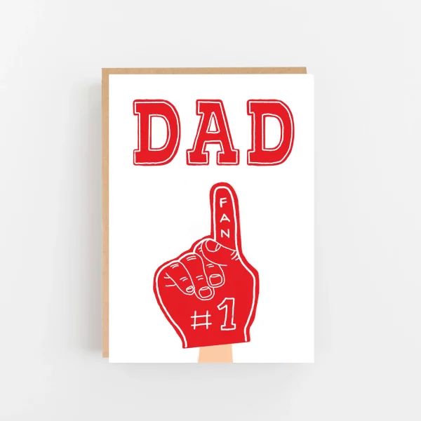 Number 1 dad card – Wee Green Place