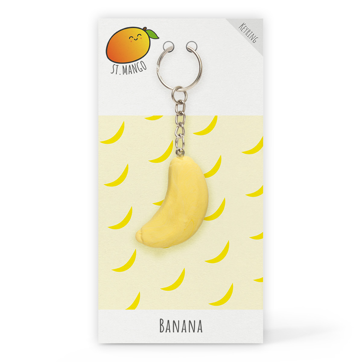 Banana keyring – Wee Green Place