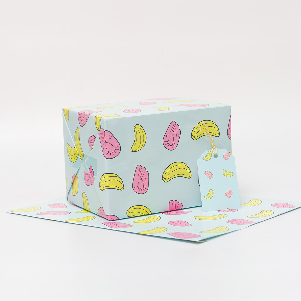 Shrimp & banana gift wrap – Wee Green Place