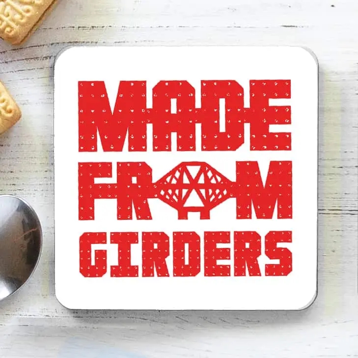 Made from Girders Coaster – Wee Green Place