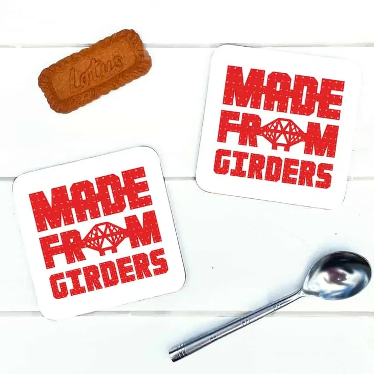 Made from Girders Coaster – Wee Green Place